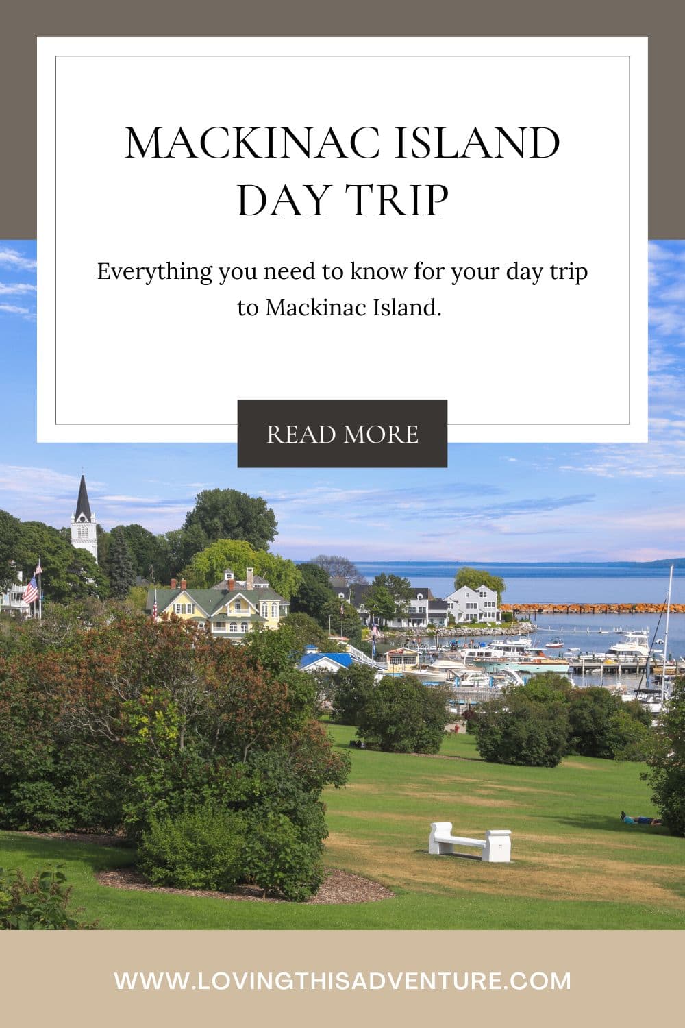 Mackinac Island Day Trip - Loving This Adventure