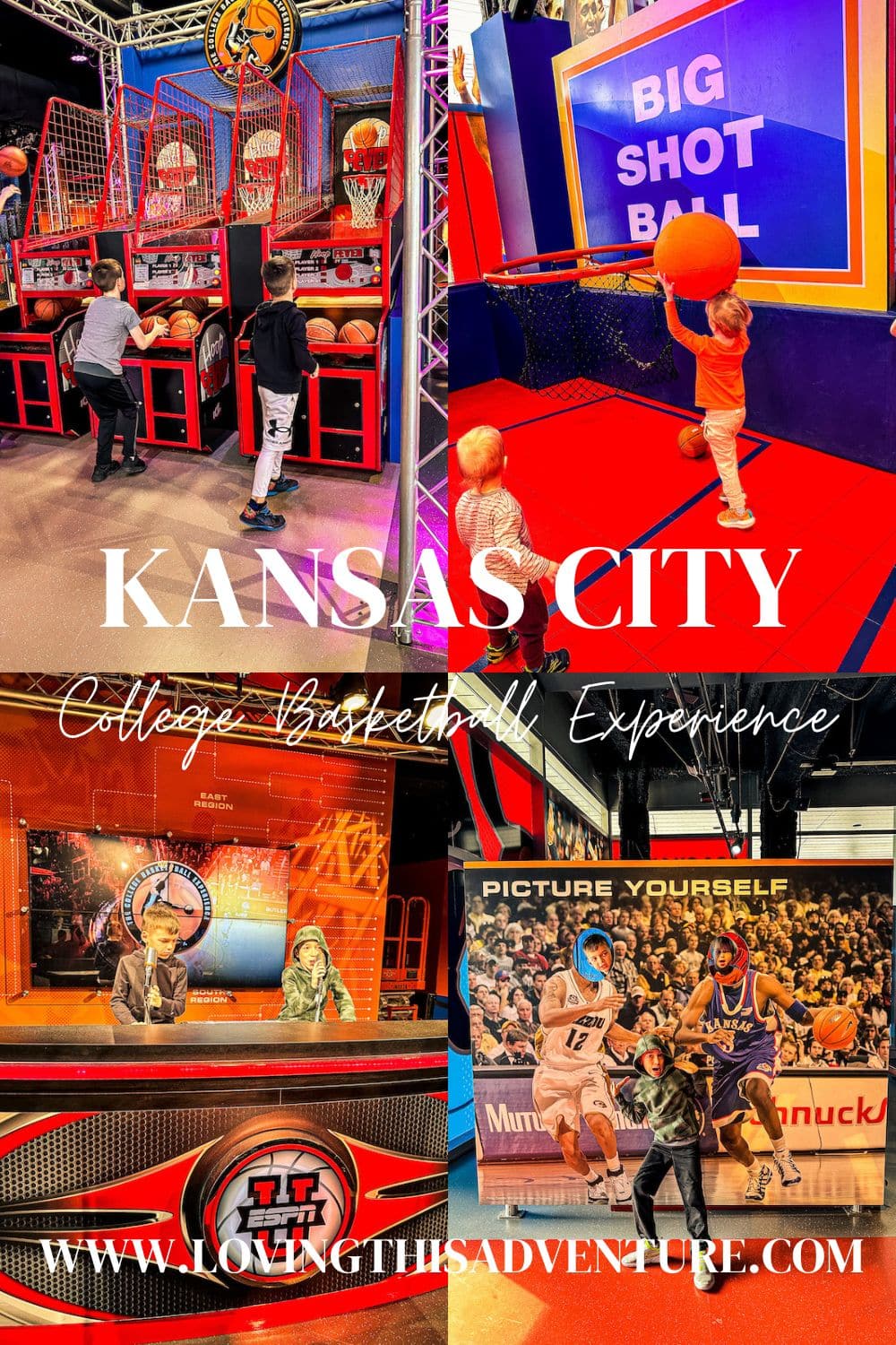 Visiting the College Basketball Experience - Loving This Adventure