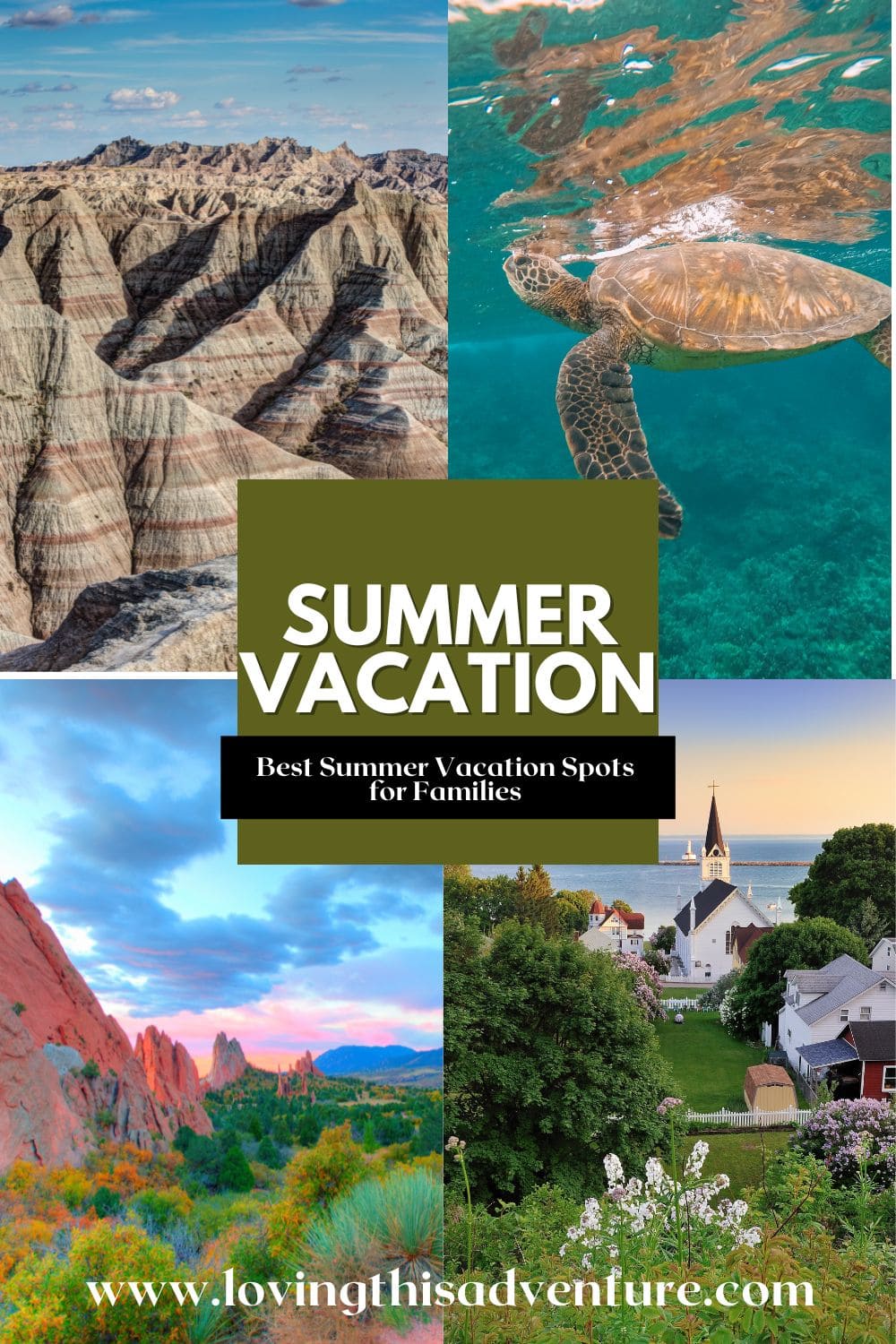 15 Best Summer Vacation Spots in the U.S. for Families - Loving This ...