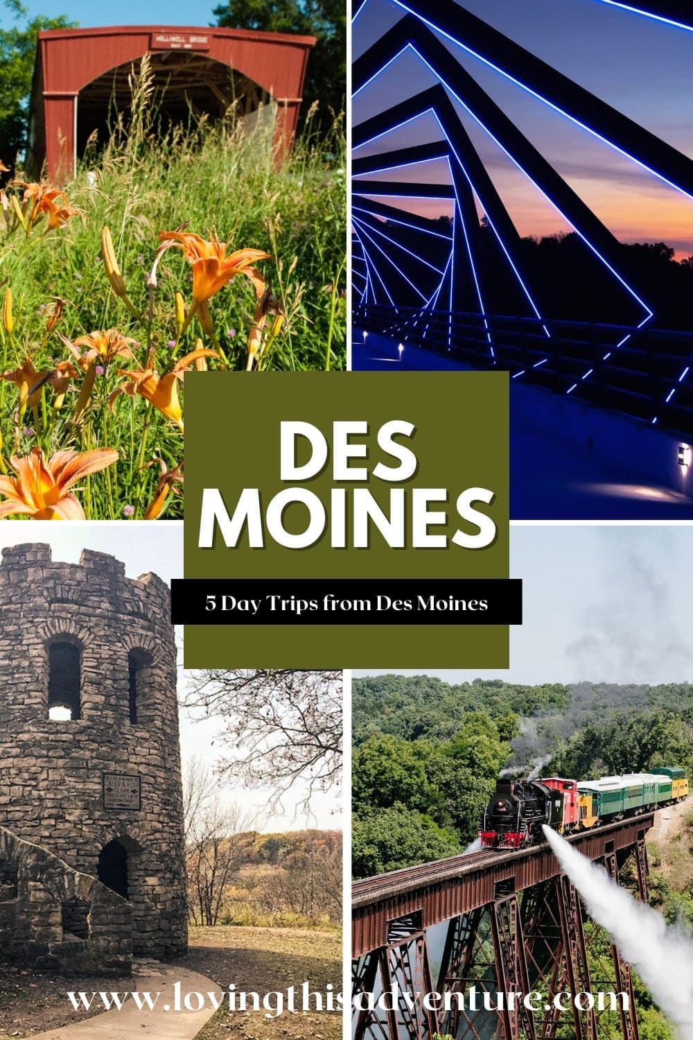 5 Incredible Day Trips from Des Moines - Loving This Adventure