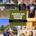 American Gothic House Road Trip Stop - Loving This Adventure