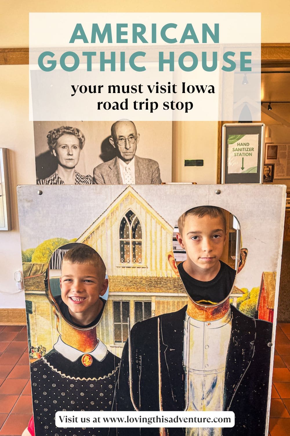 American Gothic House Road Trip Stop - Loving This Adventure